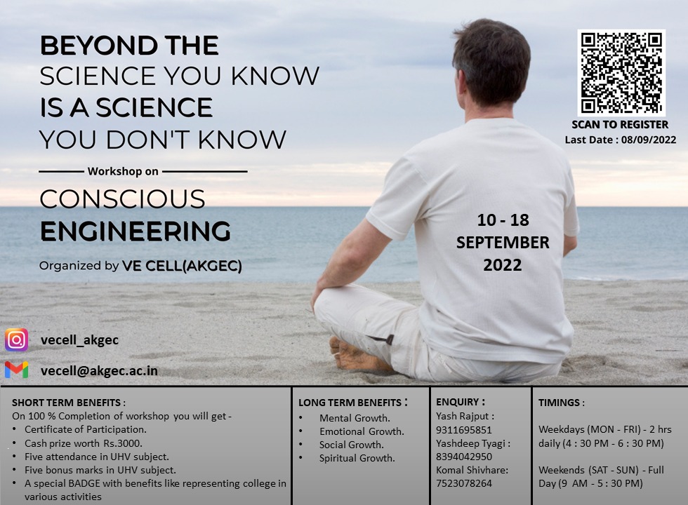 VECELL Upcoming Events - AJAY KUMAR GARG ENGINEERING COLLEGE